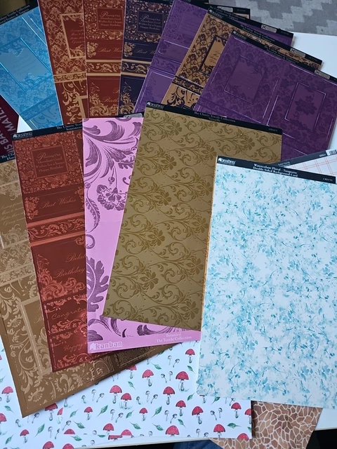 KANBAN CARDS FRAMES And Topper And A4 Sheets - 18 Sheets Unused. £14.99 ...