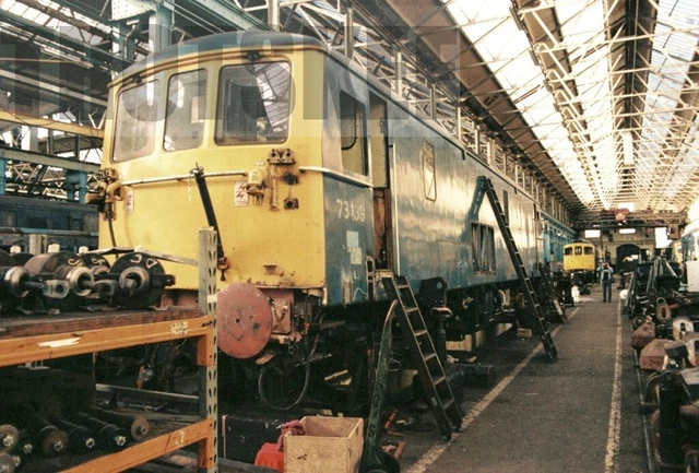 35MM COLOUR NEGATIVE BR British Rail Diesel Loco 73139 Class 73 ...