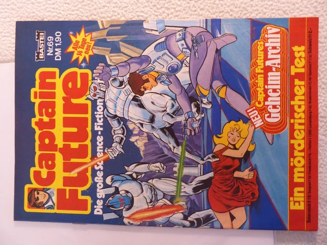 BASTEI VERLAG CAPTAIN Future numero 69 mai letto nello stato 0-1 EUR 28,38 - PicClick IT