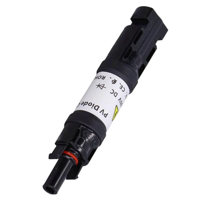 SOLAR PV DIODE Connector IP67 Panel Cable Holder 1000V 20A Blocking ...