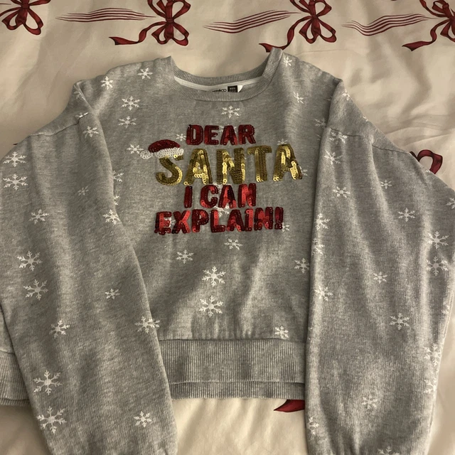 PEP&CO GREY CHRISTMAS Jumper Age 11-12 Years £2.77 - PicClick UK