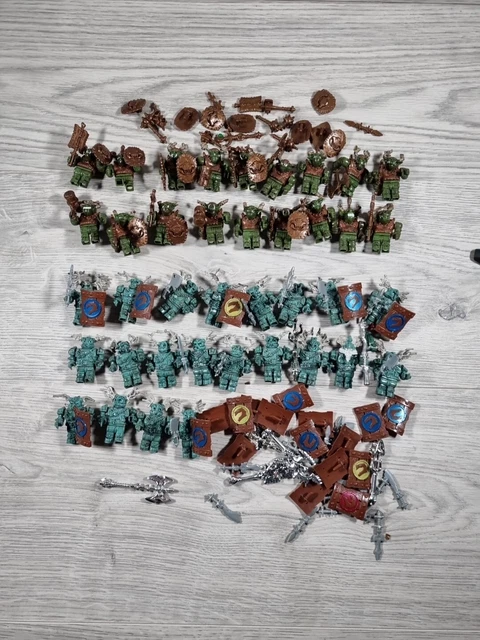 MEGA BLOKS DRAGONS krystal wars figures shields weapons bundle £12.99 ...