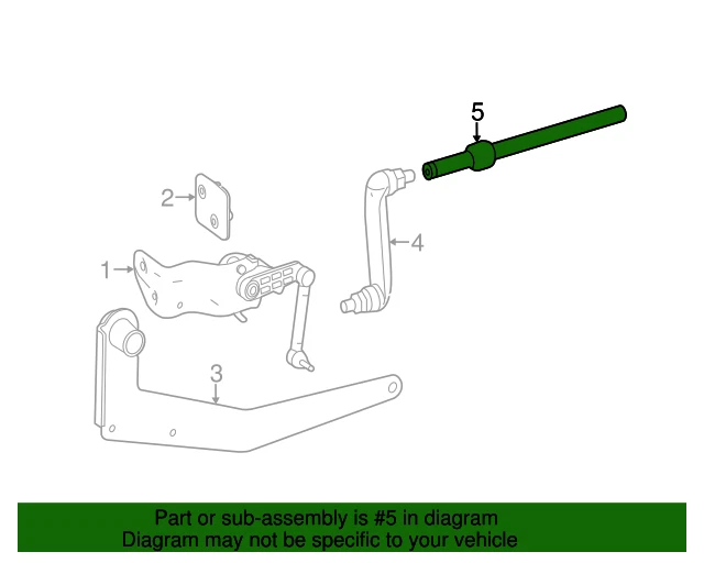 MERCEDES-BENZ SPRINTER CLASS Headlight Level Sensor Strut Support ...