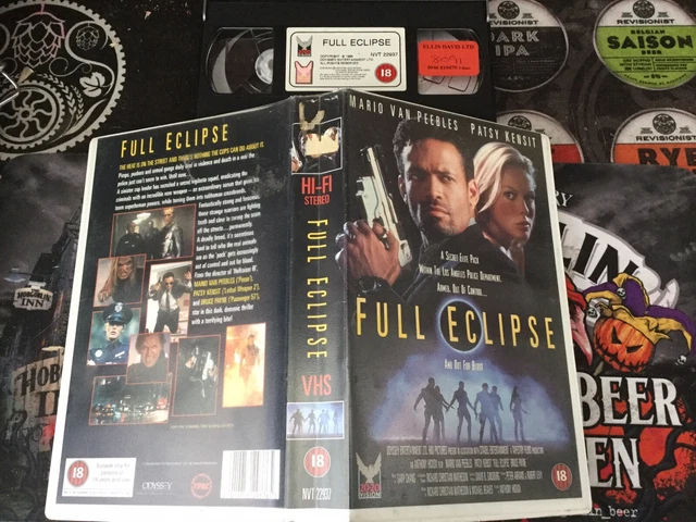 FULL ECLIPSE,WEREWOLF HORROR,PATSY Kensit,big Box,Ex Rental,vhs,tested ...