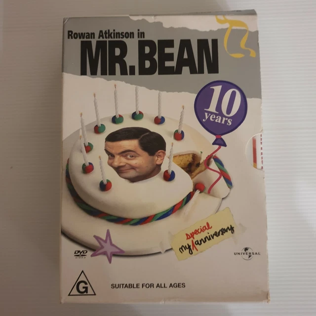 MR BEAN DVD Box Set Rowan Atkinson Best Hits and Happy B'day Region 2 ...