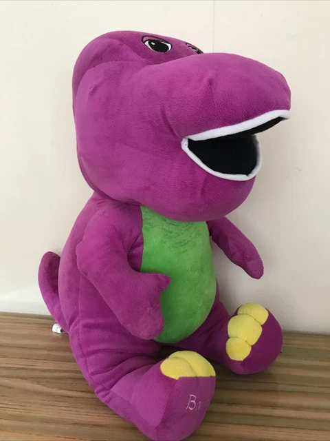 BARNEY THE DINOSAUR large jumbo 20" Plush soft toy - Lyons 2013 £14.99 ...