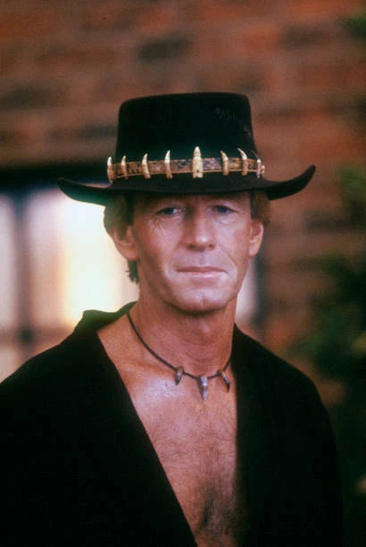 AUSTRALIAN ACTOR PAUL Hogan filming Crocodile Dundee II in 1987 - Old ...
