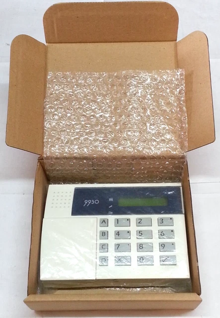 SCANTRONIC 9930 REMOTE Alarm Control LCD Keypad WITH Proximity Pins Ref ...