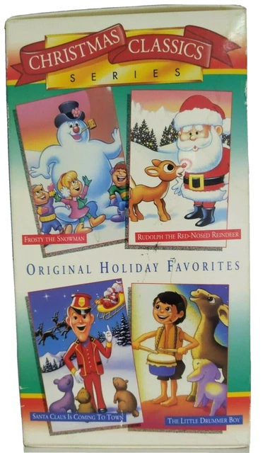 CHRISTMAS CLASSICS SERIES VHS 4 Original Animated Holiday TV Classics ...