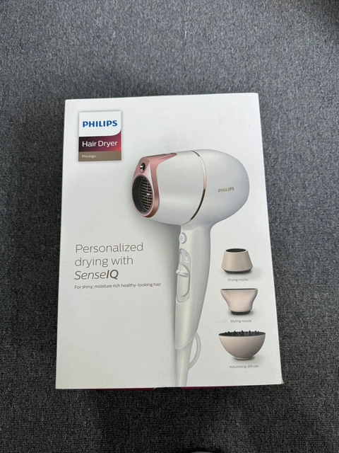 PHILIPS SENSEIQ HAIR Dryer BHD628/00 in White/Rose Gold $139.99 ...