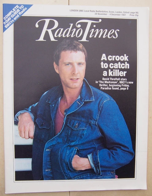 RADIO TIMES/1987/DAVID THRELFALL/YES, Prime Minister/Leslie Ash/Michael ...