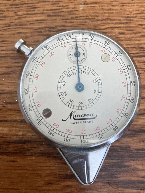 MINERVA SWISS OPISOMETER Curvimeter Drafting Scale Map Measurement ...