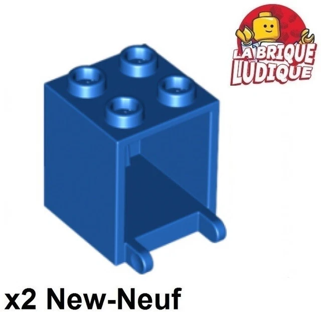 LEGO 2X CONTAINER coffre box 2x2x2 bleu/blue 4345 NEUF EUR 1,75 ...