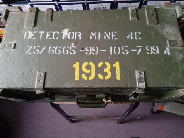 BRITISH MINE DETECTOR - No 4C - 50s Updated £90.00 - PicClick UK