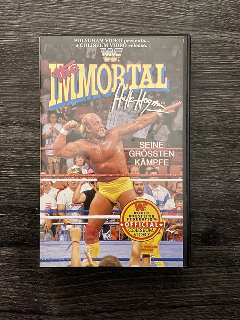 WWF THE IMMORTAL Hulk Hogan Wrestling VHS Tape 1992 Coliseum Video £12. ...