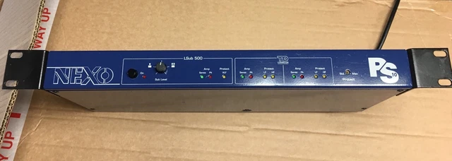 NEXO PS10 TD Controller - Speaker management in unit very good ...