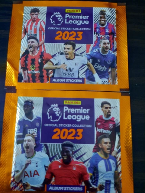 PREMIER LEAGUE 2023 ALBUM 2023 Sticker 50 packets £73.75 - PicClick UK