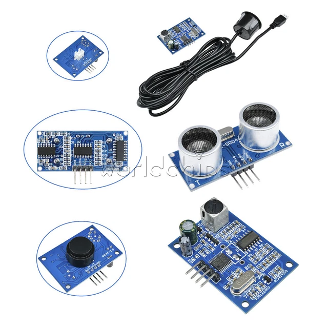 WATERPROOF ULTRASONIC MODULE Distance Measuring Transducer Sensor HC ...
