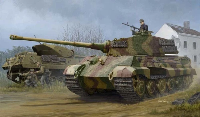 HOBBY BOSS 84532 Pz.Kpfw.VI Sd.Kfz.182 Tiger II Henschel Feb. 1945 ...