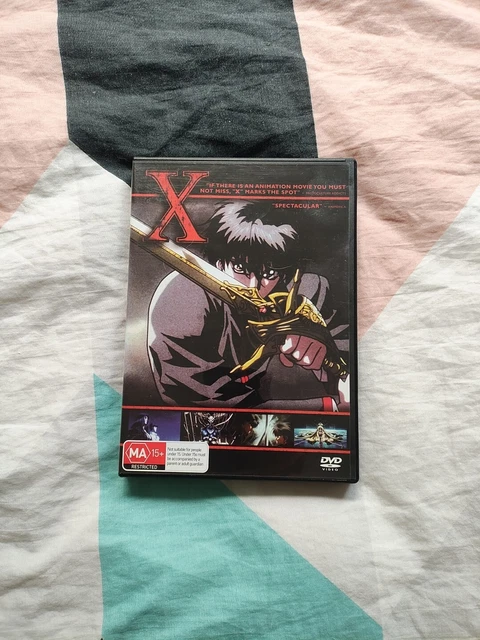X DVD MOVIE Ekkusu - 2001 Rare Anime Rintaro Manga Animation Film ...