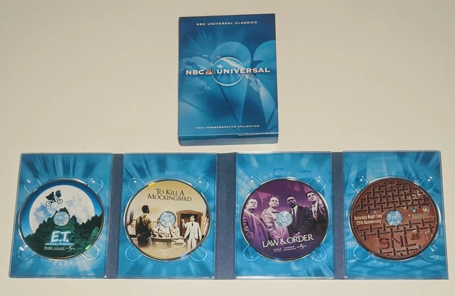 RARE NBC UNIVERSAL Commemorative Collection Internal Cast Gift DVD Set ...