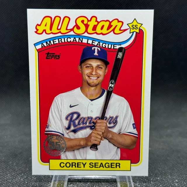 COREY SEAGER 2024 Topps Series 2 1989 All-Star Texas Rangers #89ASB-18 ...
