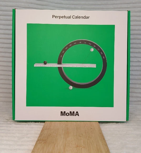 MOMA CALENDARIO MAGNETICO Perpetuo * Design Gideon Dagan * B.N.I.B ...