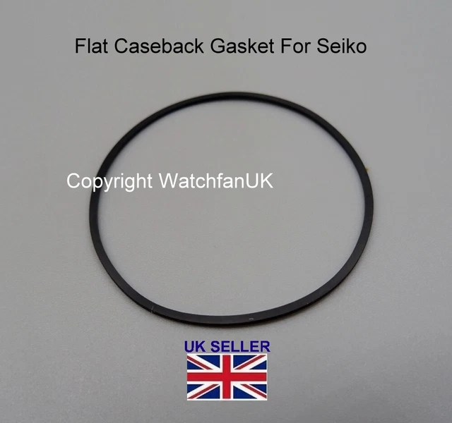 Seiko case 2025 back top gasket