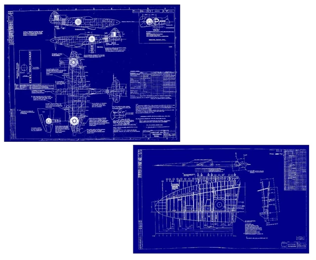 WW2 SPITFIRE FIGHTER PLANE BLUEPRINT PLANS RARE DRAWINGS period archive ...