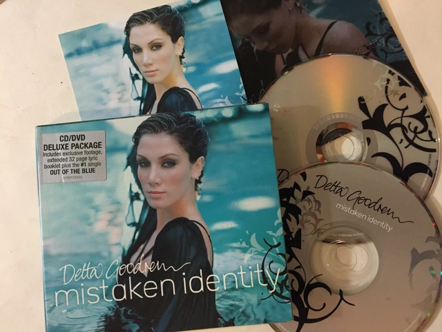 DELTA GOODREM 'MISTAKEN Identity' 2004 Australian Digipak CD/DVD Deluxe ...