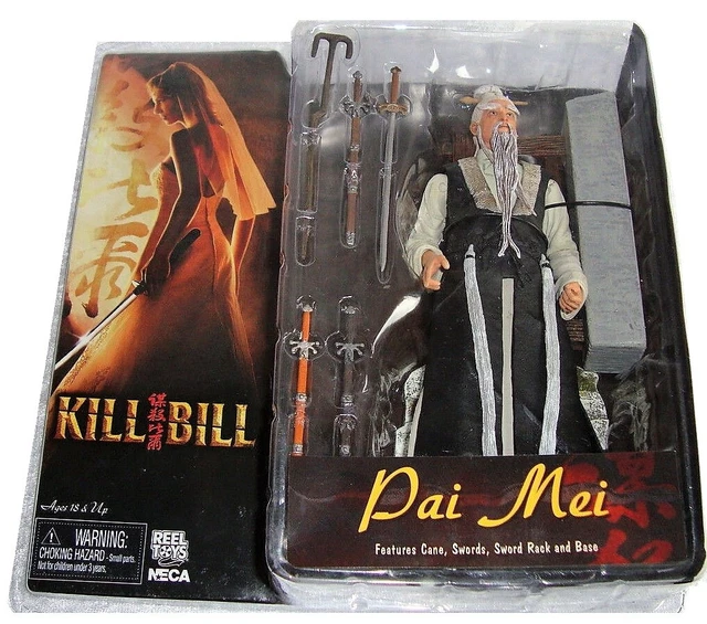 Figurine ArticulÉe Pai Mei Quentin Tarantino Kill Bill Neca 7 18 Cm