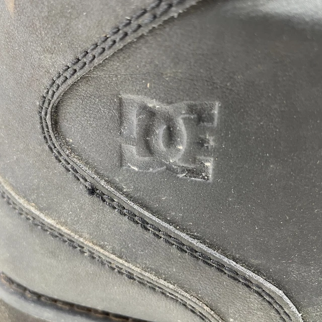 DC SHOES PEARY Men's Boots UK 12 Black Leather & Textile Hiking Water ...