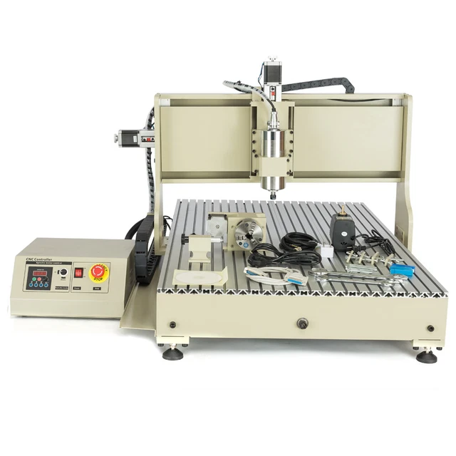 USB CNC6090 ROUTER Engraving Milling Drill Machine 3D Carving 1.5/2.2KW ...