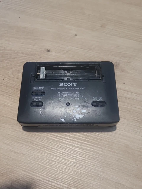 SONY WALKMAN WM-FX503 Auto Reverse Radio Cassette Player - Vendu Pour ...