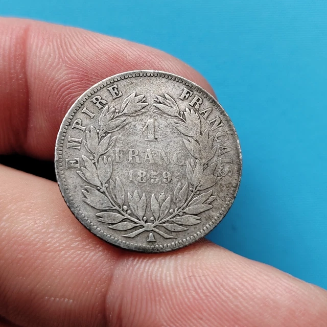 1 FRANC 1859 A Paris Louis Napoléon Bonaparte EUR 2,00 - PicClick IT