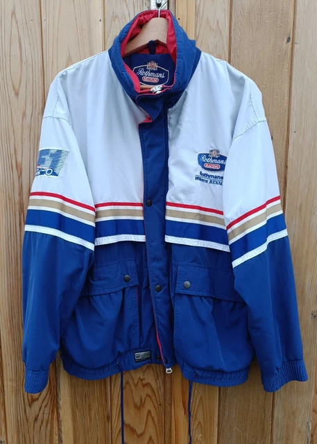 VINTAGE ROTHMANS WILLIAMS Renault F1 Jacket Size Medium £200.00 ...