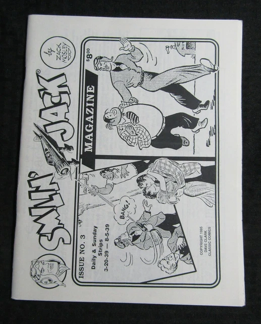 1995 SMILIN' JACK by Zack Mosley Comic Strip Fanzine Magazine #3 VF- 7. ...