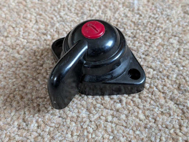 VINTAGE CLASSIC CAR Lucas Bakelite 3 Position Light Up Switch NOS £15. ...