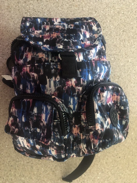 KIPLING LOVEBUG BRUSH Strokes Small Backpack ~ FREE P&P £44.99 - PicClick UK