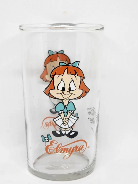VINTAGE 1993 ELMYRA DUFF Tiny Toon Adventures Cartoon Drinking Glass ...