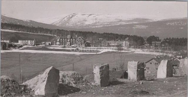 GROSS FOTO, BLICK auf Dombås, Norwegen 1940-41 (MJ-88)1030 EUR 14,95 ...