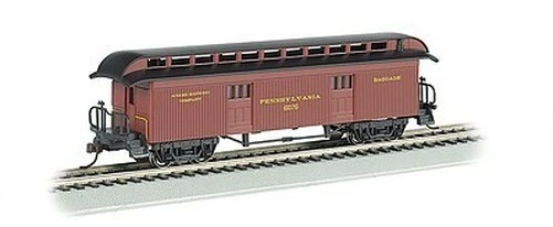 BACHMANN 15302 HO Scale Old Time Wood Baggage with Round-E £44.92 ...