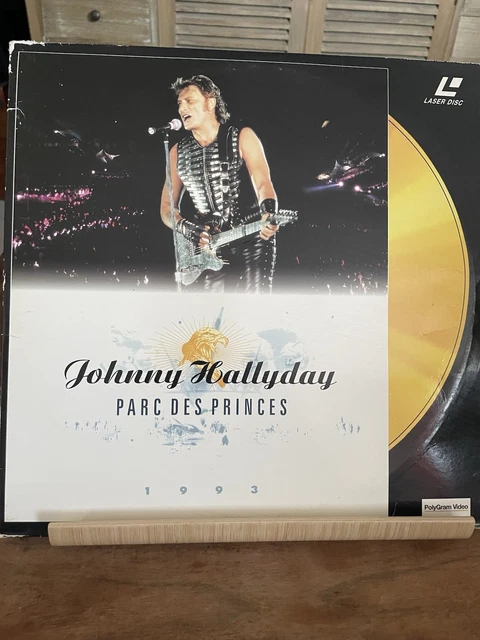 LASERDISC CONCERT JOHNNY hallyday au parc des princes Polygram Video ...