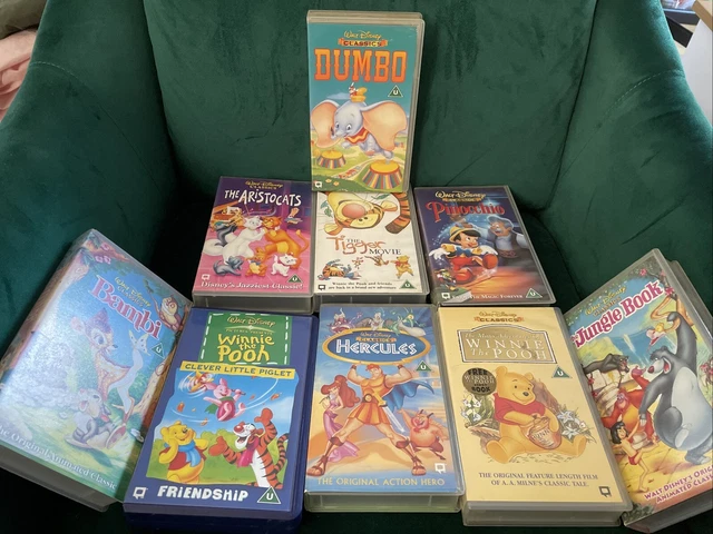 WALT DISNEY CLASSICS VHS Bundle Joblot - 9 VHS’s £22.99 - PicClick UK