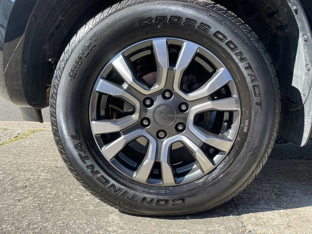 GENUINE FORD RANGER Wildtrak 18" Inch Alloy Wheels + Continental Tyres ...