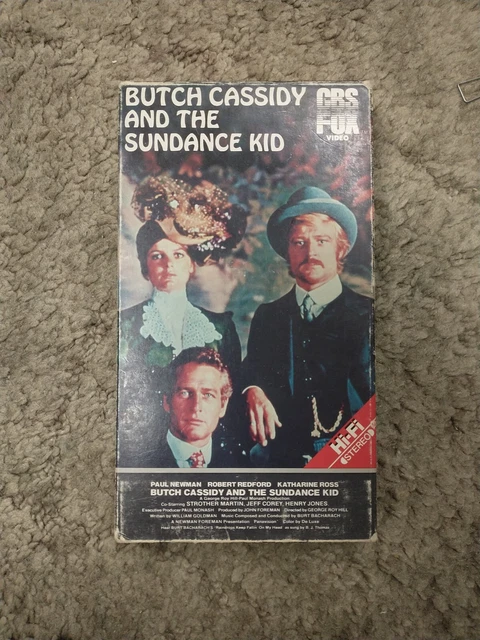BUTCH CASSIDY AND the Sundance Kid (VHS) £4.45 - PicClick UK