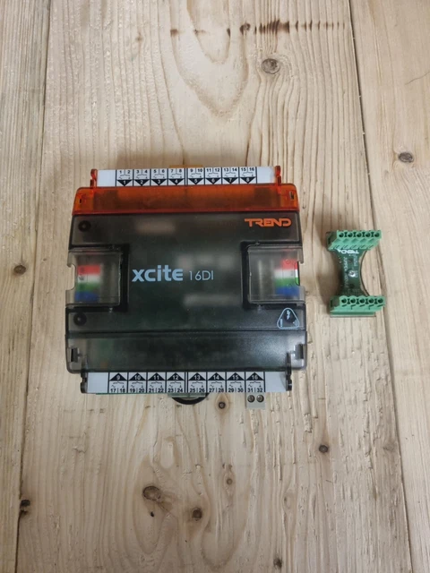 TREND CONTROLS IQ3 XCITE/IO/16DI digitales Eingangsmodul P/N ITEM3 ...