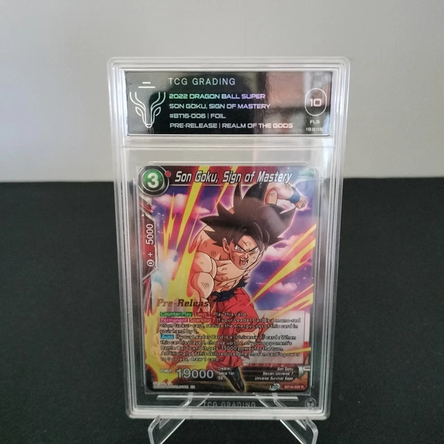 SON GOKU, SIGN Of Mastery BT16-006 - TCG 10 Dragon Ball Cards Prerelease 2022 EUR 64,94 ...