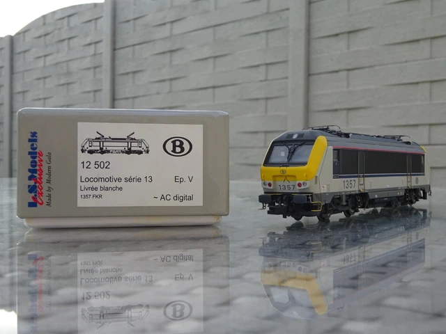 L.S.MODELS-12502-LOCOMOTIVE ÉLECTRIQUE SÉRIE 1357 -SNCB/NMBS- Digital-AC-marklin EUR 399,00 ...