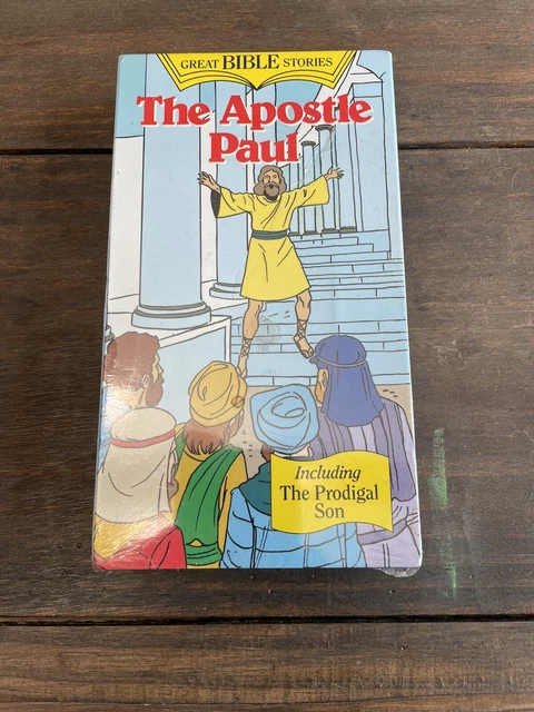 GREAT BIBLE STORIES - The Apostle Paul VHS 1987 Christian Comm ...